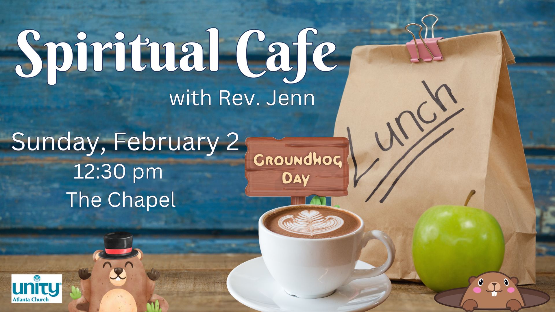 Spiritual Café with Rev. Jenn - Unity Atlanta Church